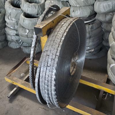 China Hot Dip Galvanized razor wire cbt60 Standard Export Packaging for sale