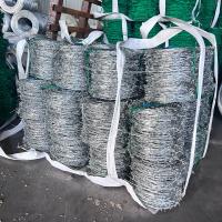 China Hot Dipped Galvanized Fencing High Tensile Barbed Wire 1.6Mm 300M for sale