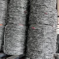 China Hot Dipped Galvanized Fencing High Tensile Barbed Wire 1.6Mm 300M for sale