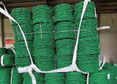 China Single Or Double Strand Common Twisted Security Barbed Wire Fence Roll for sale