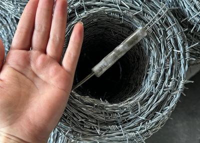 China Hot Dipped Galvanized Security Barbed Wire Thorn Rope Farm Breeding for sale