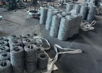 China Hot Dipped Galvanized Security Barbed Wire Thorn Rope Farm Breeding for sale