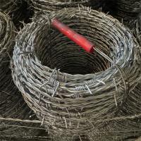 China Factory Wholesale Barbed Wire For Border Protection, PVC Or Galvanized Anti-Rust And Anti-Corrosion for sale