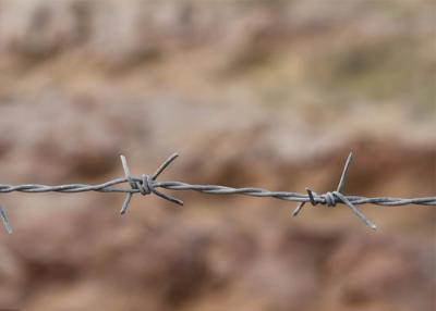 China Use Of Prison Walls Twist 3or 4inch Barb Distanc Hot Dipped Galvanized Barbed Wire for sale