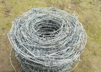 China Farm Protection Single Strand Hot Dipped Galvanized Steel Barbed Wire for sale