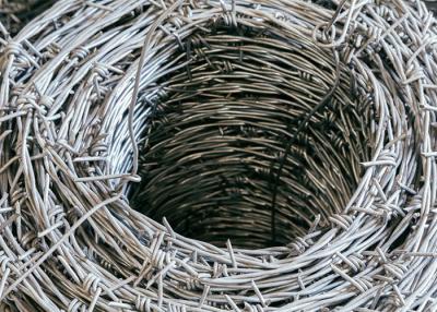 China Farm Protection Length 200m  Single Strand Hot Dipped Galvanized Barbed Wire for sale