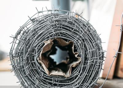 China Fence Construction Protection Double Strand Traditional Twist Barbed Wire Coils for sale