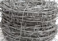 China Fence Construction Protection 3or 4inch Barb Distance Stainless Steel Barbed Wire for sale