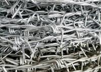 China Rust Resistance Single Strand Hot Dipped Galvanized Barbed Wire Price Per Roll for sale