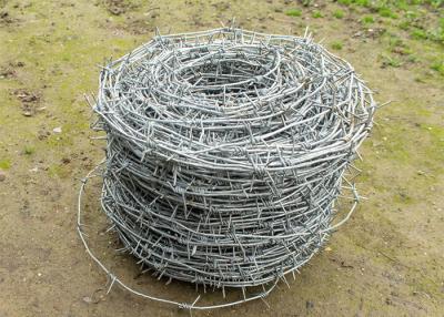 China Rust resistance Single strand Hot Dipped Galvanized steel Barbed Wire for sale