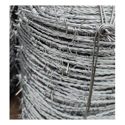 China Galvanized Barbed Wire Steel Barbed Wire Bto-22 Fencing Wire Price for sale