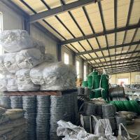 China Galvanized Safety Protection Spike Rope PVC Coated Barbed Wire Mesh Fence Stock Fast Delivery for sale