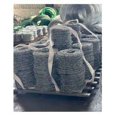 China High-Quality Galvanized Barbed Wire Security Fence 500 Meters Barbed Wire Prices for sale