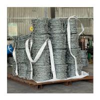 China Traditional Galvanized Barbed Wire Coil 400M 500M 50Kg Per Roll Steel 5mm Diameter for Fence and Protection for sale