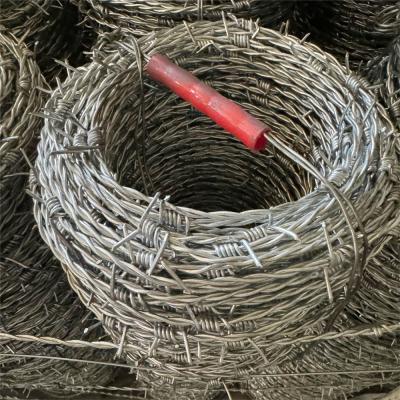 China Use Of Prison Walls Anti Climb Single Strand PVC Coated Iron Barbed Wire for sale