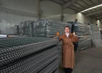 China Hot Dipped Galvanized Military Barrier 5 Cells 3x3 Mesh for sale