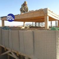 China Anti Corrosive Welded Flood Gabion Protective Barrier Blast Wall Easy To Install Defensive Barrier Bastion for sale