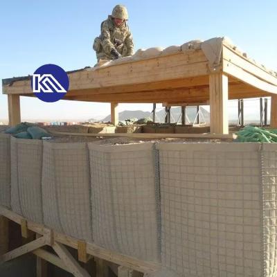 China Anti Corrosive Welded Flood Gabion Protective Barrier Blast Wall Easy To Install Defensive Barrier Bastion for sale