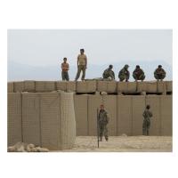 China 4.0 Mm Defensive Hesco Bation Barrier Gabion Primarily Used For Flood Control And Military Fortifications for sale