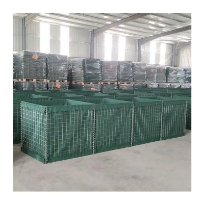 China Military Sand Wall Heavy Duty Defensive Bastion Barriers Mil1 Defensive Bag Bastions Anti Explosion 1.37m for sale