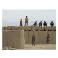 China 5mm Welded Galvanized Galfan Wire Hesco Bastion Defensive Barriers Blast Wall for sale