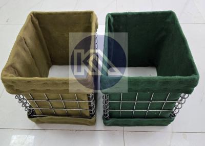 China Iraq And Afghanistan Military Barrier Welded Wire Mesh Hesco Defensive Barrier With Geotextile Cloth for sale