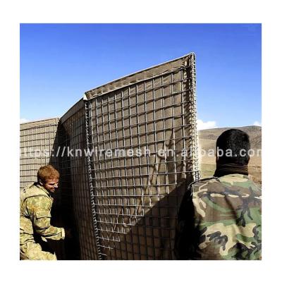 China Military Sand Filled Heavy Galvanized Defensive Bastion Barriers Hesco Blast Wall for sale