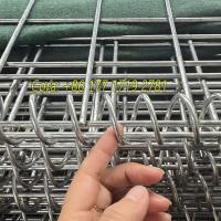 China Anti Rust 4.0mm Galvanized Welded Gabion Box Lined Geotextile Cloth For Defensive Barrier Sand Filled Bastion Wall for sale