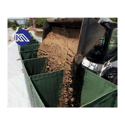 China Anti-Corrosion Heavy Duty Gabion Barrier Galfan Coating Mi10 Defensive Barrier For Emergency Retaining Wall for sale