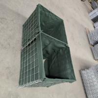 China MIL10 2.21M  Welded Gabion Box Hot Dipped Galvanized HESCO Earth-Filled Military Grade Barriers for Flood Control for sale