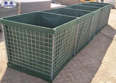 China Army Defensive Barrier Wall Protection Galvanized Coated Craft for sale