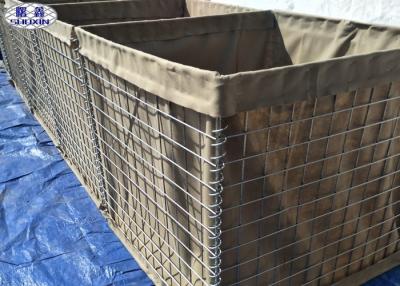 China Geotextile Lined Military Sand Wall, Secuirty Sand Hesco Bastion Wall for sale