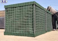 China Assembled Security Sand Filled Barriers , Defensive Welded Gabion Box for sale