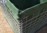 China Assembled Security Sand Filled Barriers , Defensive Welded Gabion Box for sale