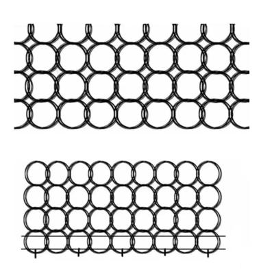 China Inconspicuous Tank Obstacle Fence 10x5x1.4m Security KN Tank Wire Mesh Barrier for sale