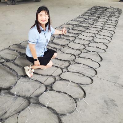 China Versatile MZP Putanka Anti-Tank Barrier Fortification Net Woven Wire Cloth with Cutting Service for Defense for sale