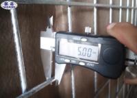 China Galvanized Military Defense Barrier Oman 5mm SGS Certification for sale