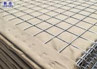 China Zinc Coated Defensive Barrier Wall HESCO Bastion ISO Certification for sale
