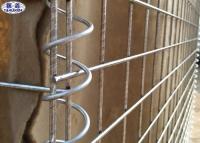 China 5mm Sand Filled Wall Galfan Coated Defensive Barrier CE Certification for sale