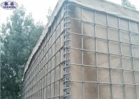 China Weld Gabion Barrier Heavy Hot Dipped Galvanized Feature ISO Certification for sale