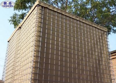 China Sand Wall Mesh Gabion Box Anti Blast Defensive Barrier Blast Mitigation for sale