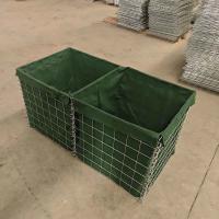 China 5mm Hot Dipped Earth Filled Defensive Barriers Customized Produce for sale