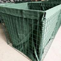 China Heavy Zinc Coated Welded Gabion Box Defensive Barrier 4mm Wire for sale