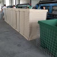 China Galvanized Steel Wire Defensive Barrier with UV Resistant Geotextile for sale