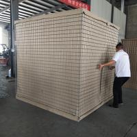 China Hot Dipped Galvanized Hesco Barrier for Flood Control and Military Defense for sale