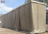 China Custom Military Gabion Box / Galvanized Military Sand Wall for sale