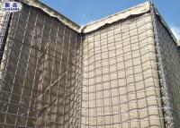 China Custom Military Gabion Box / Galvanized Military Sand Wall for sale