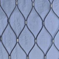 China Battlefield Defense Woven Anti Drone Netting Stainless Steel Rope Netting for sale