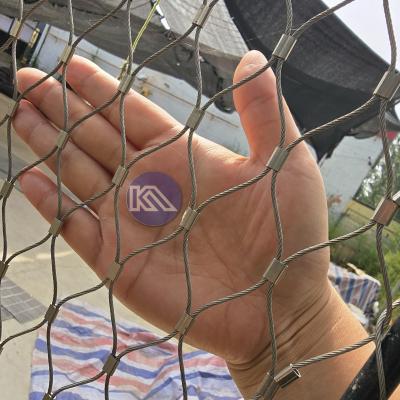 China Ukraine Military Using Ss304 Wire Rope Anti Drone Netting For Protection for sale