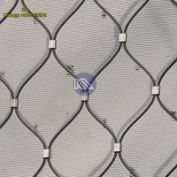 China High-Strength Stainless Steel Wire Rope Mesh Anti Drone Netting Indoor / Outdoor Multi-Scene Safe-Capture for sale